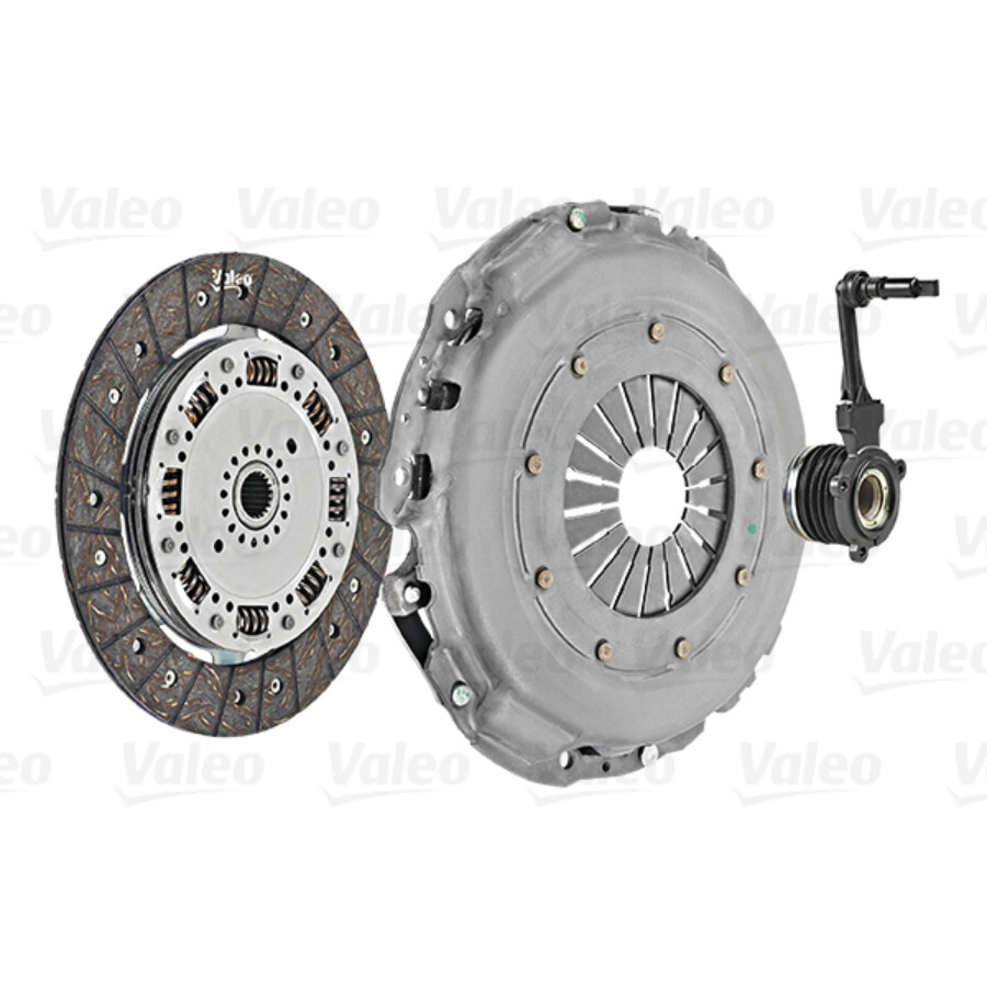 Kit d'embrayage 3 pièces (avec butée hydraulique) VALEO 834005 : Norauto.fr