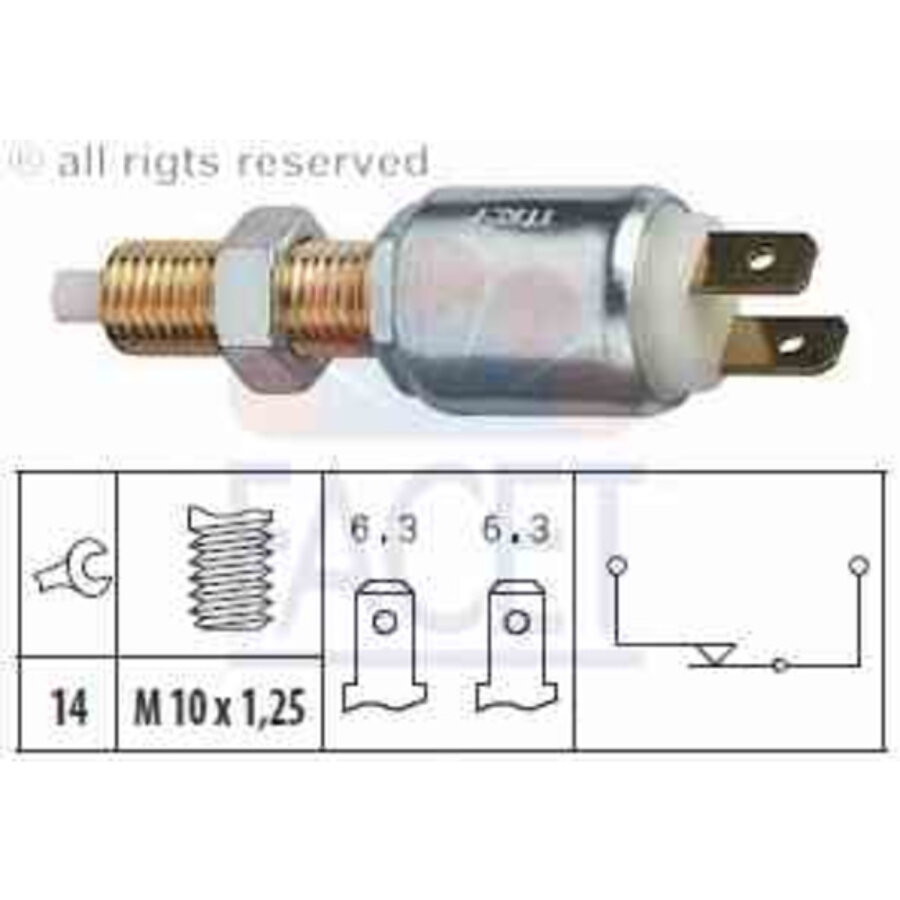 7.1025 CONTACT.FEUX STOP - Norauto