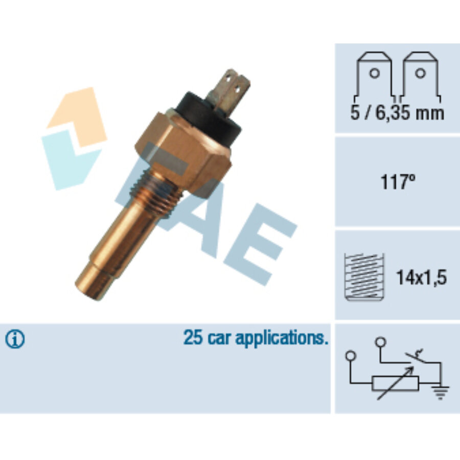 THERMISTANCE FAE 34160 - Norauto