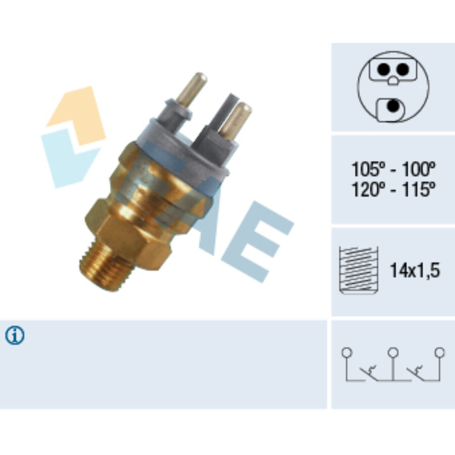 THERMOCONTACT FAE 38140 - Norauto