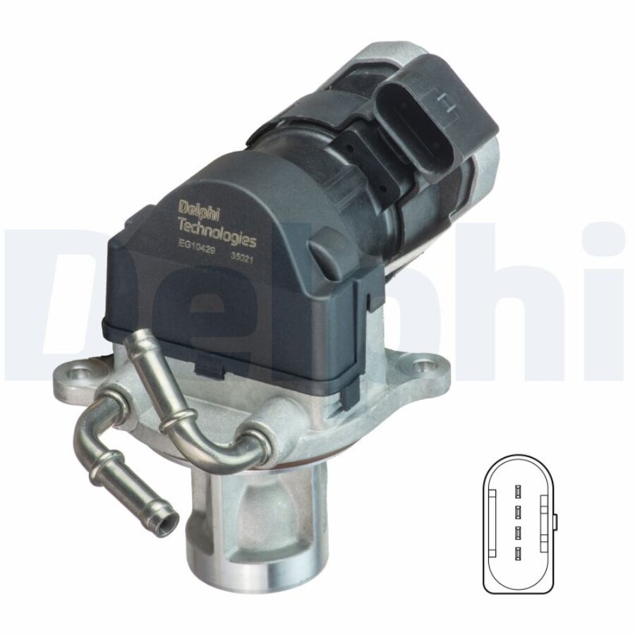 VANNE EGR DELPHI EG10429-12B1 - Norauto