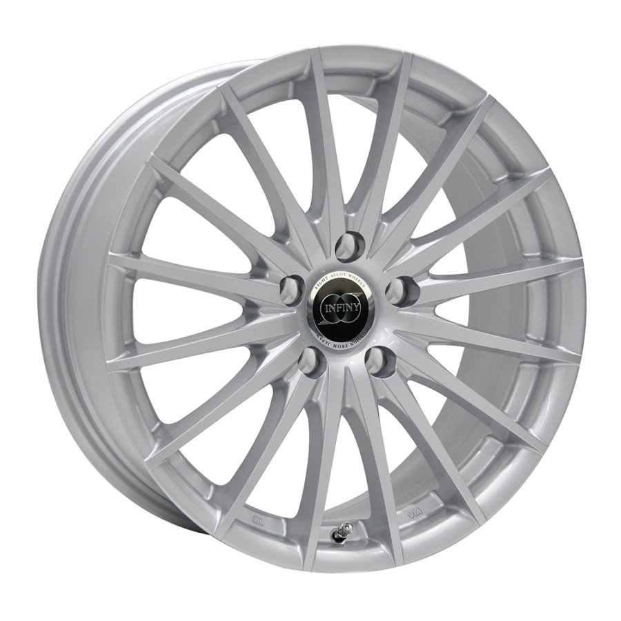 Jante alu INFINY SPEED 16 pouces - 7x16 4x100 ET35 Silver coated - Norauto