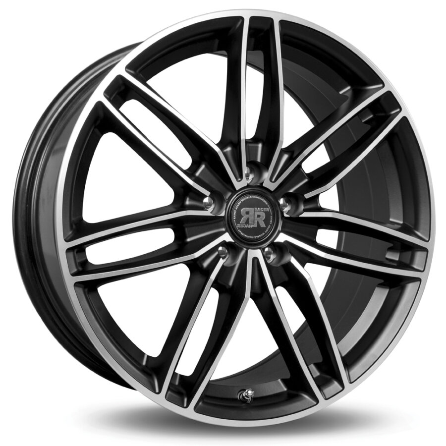Jante alu RACER EDITION LIGHT 17 pouces - 7.5x17 4x100 ET35 Noir mat ...