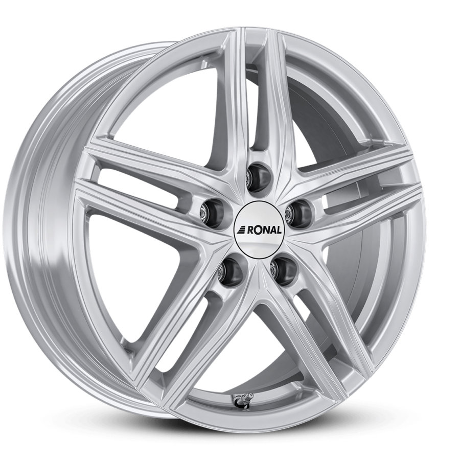 Jante alu RONAL R65 S 17 pouces - 7x17 4x108 ET20 Silver coated - Norauto