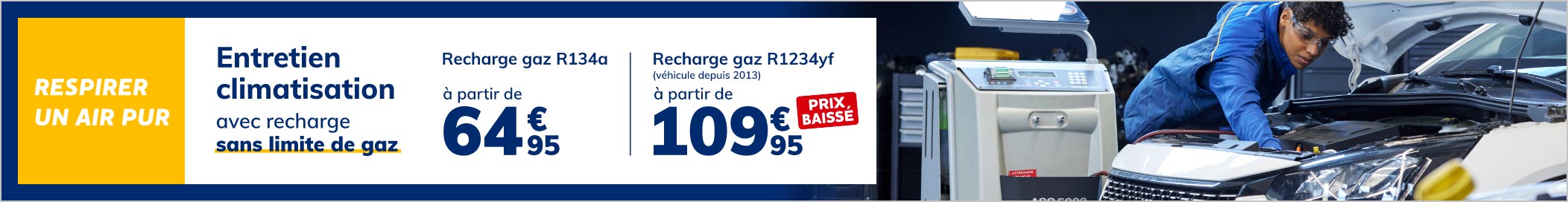 Recharge clim auto, entretien climatisation voiture - Norauto