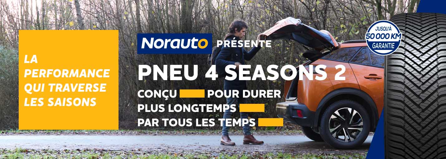 Pneus 4 saisons, Pneu auto 4 saisons pas cher - Norauto
